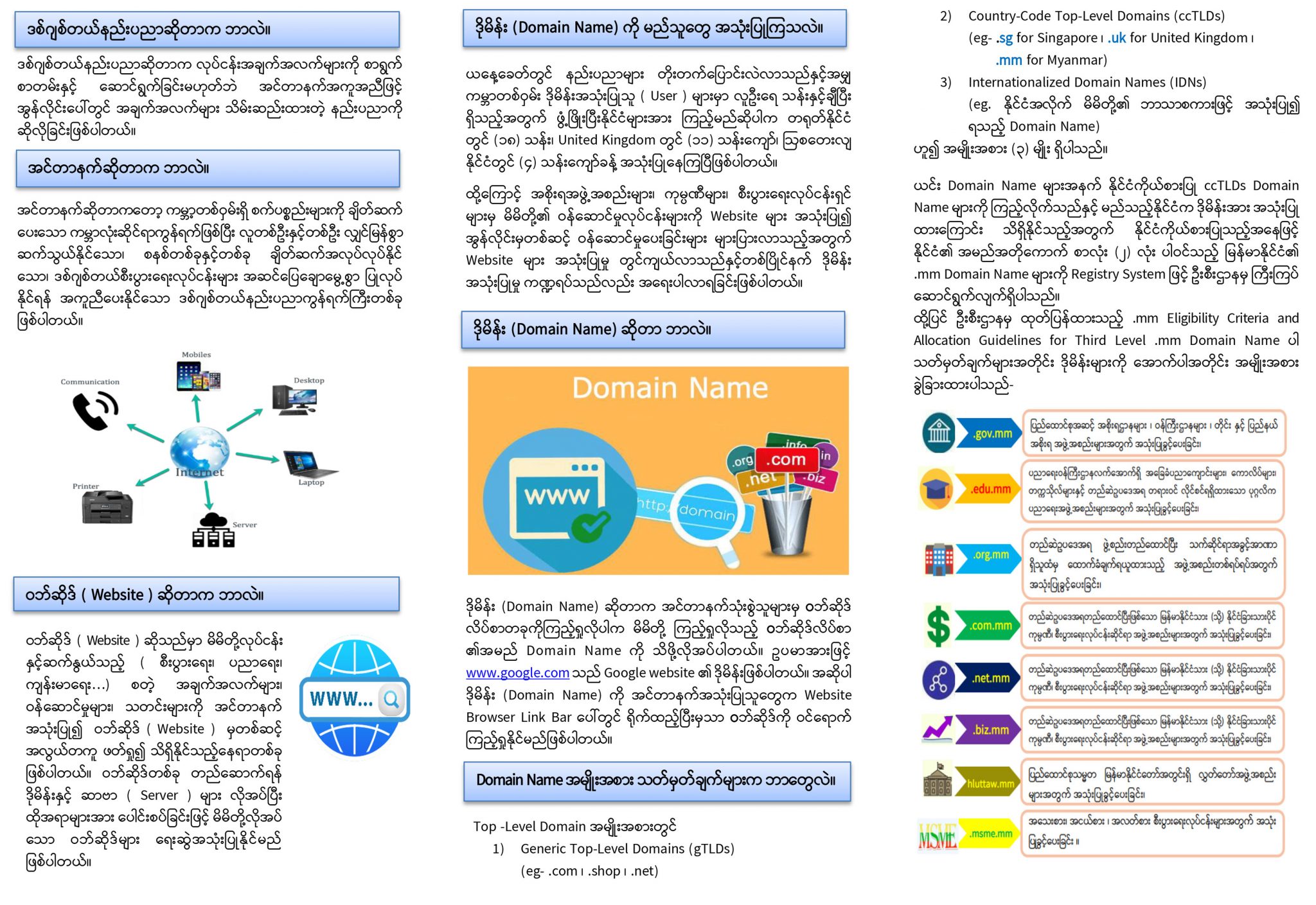 Business Internet – Myanmar Net