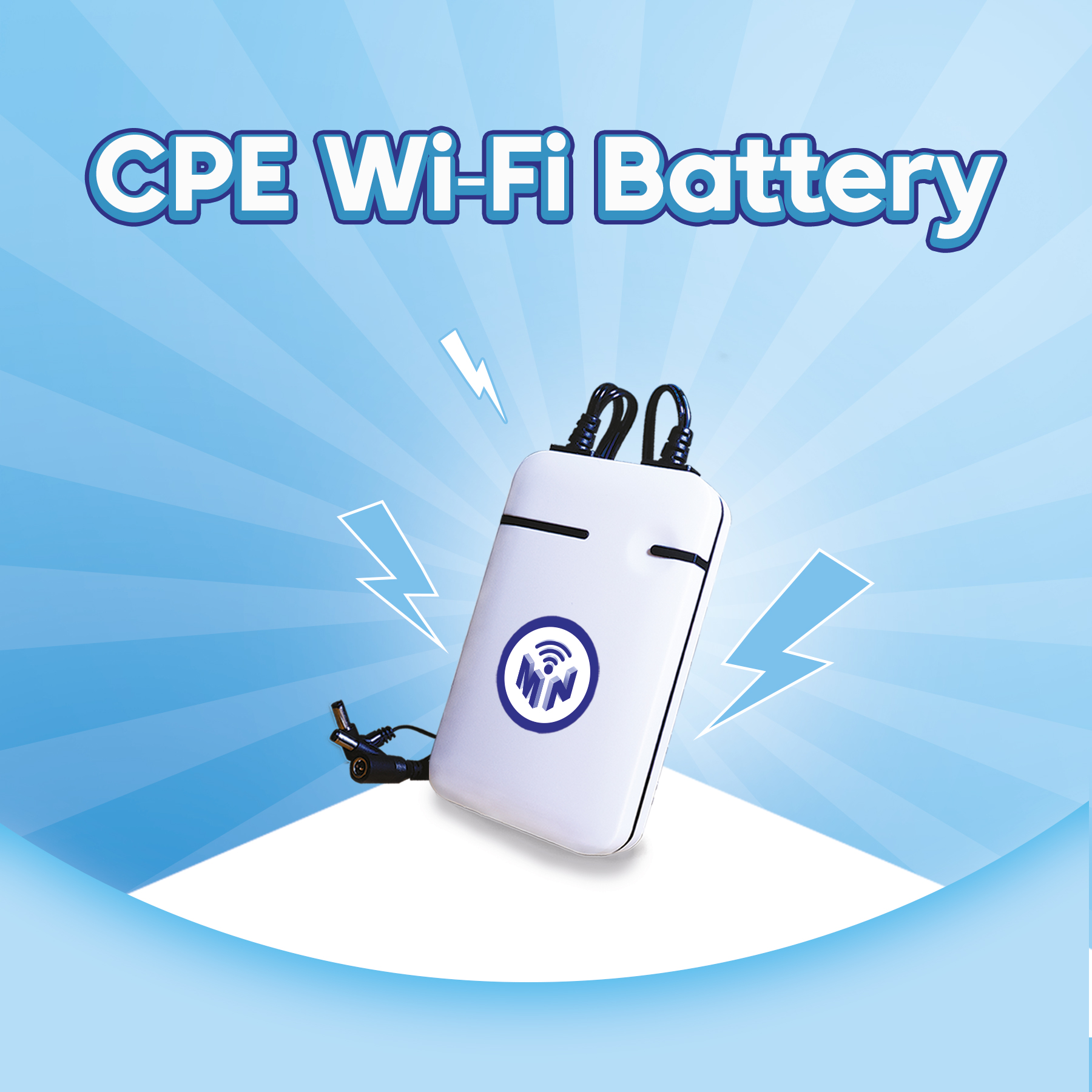 CPE Wi-Fi Battery & Booster Cable – Myanmar Net